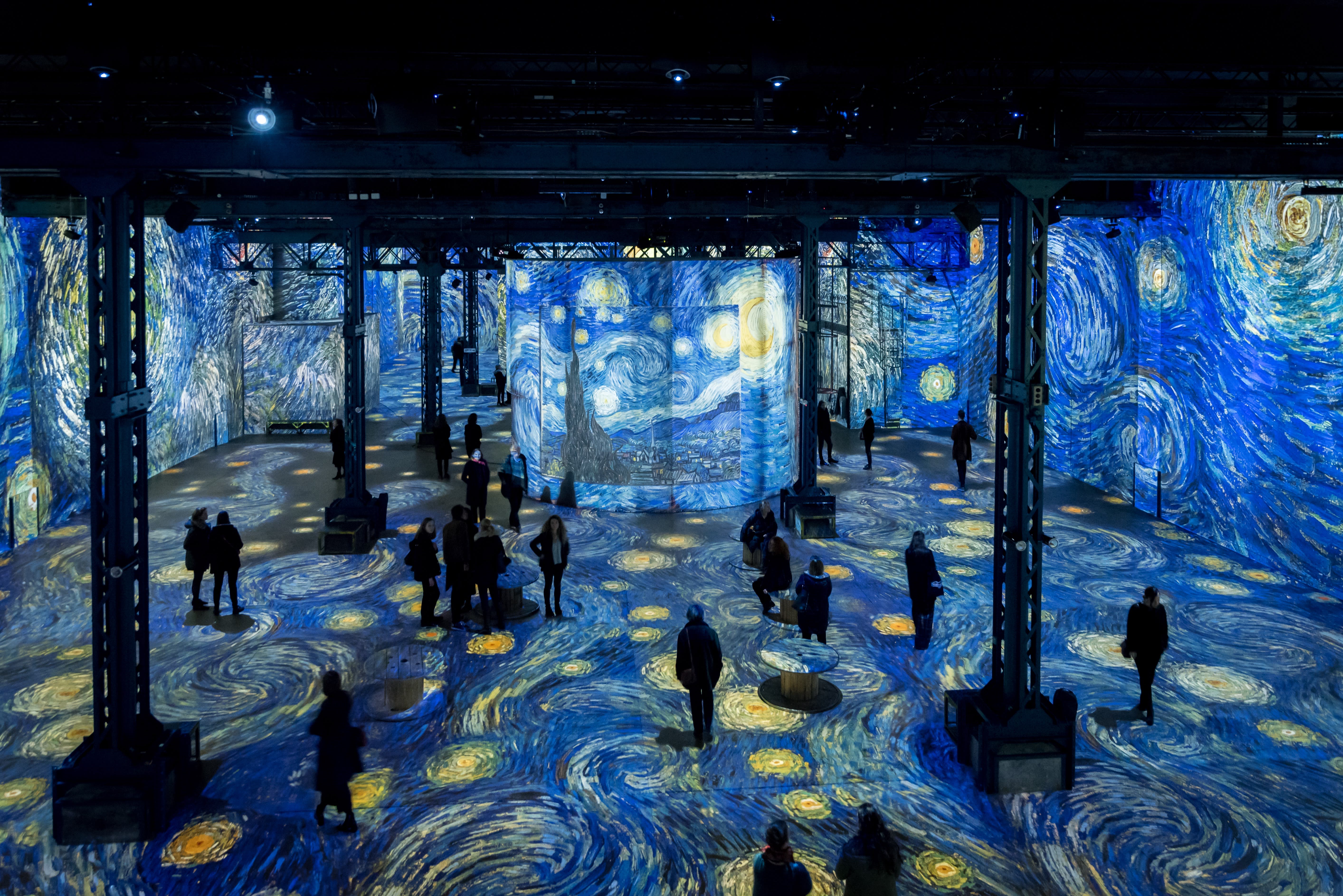 Van Gogh exhibition in Paris - Atelier des Lumières